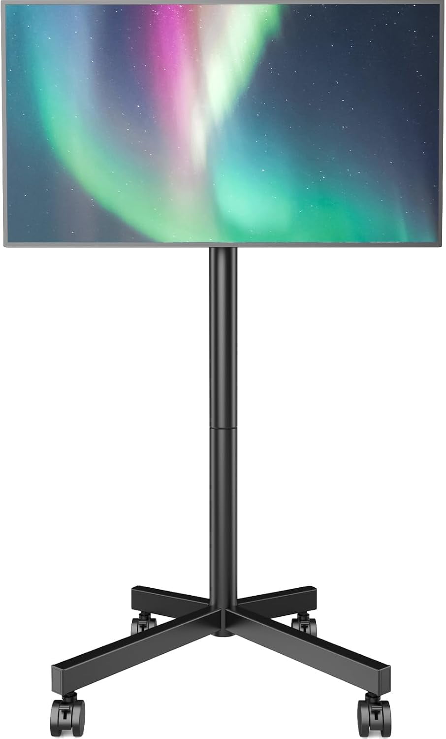 Mob mikro TV Cart Stand with wheels for 23-60" tvs, height adjustable ...