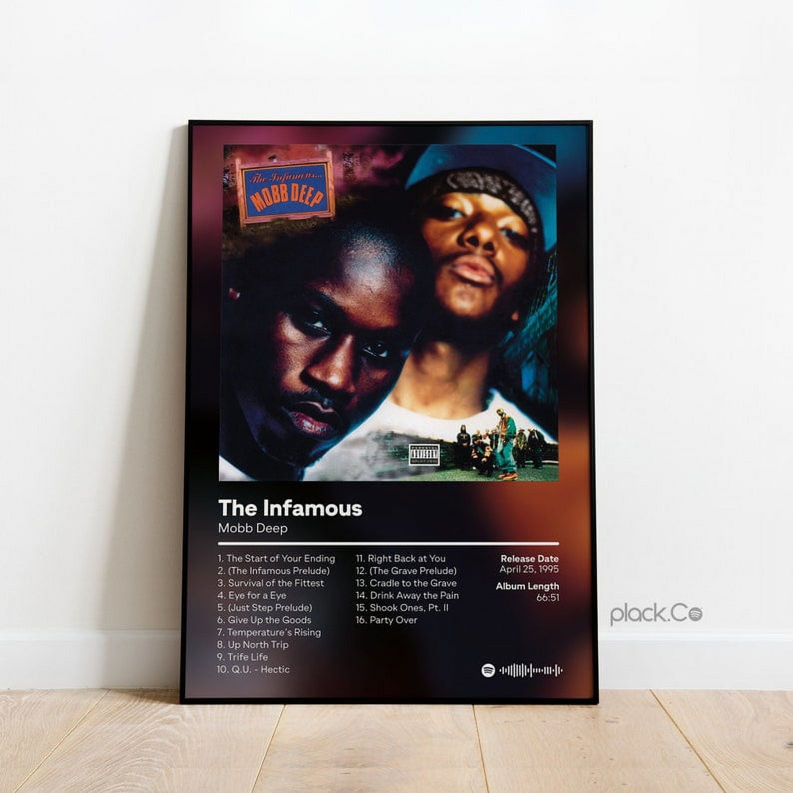 Mobb Deep - The Infamous - Custom Album Poster - Oldschool Hip Hop - Mobb Deep Print - Custom ...