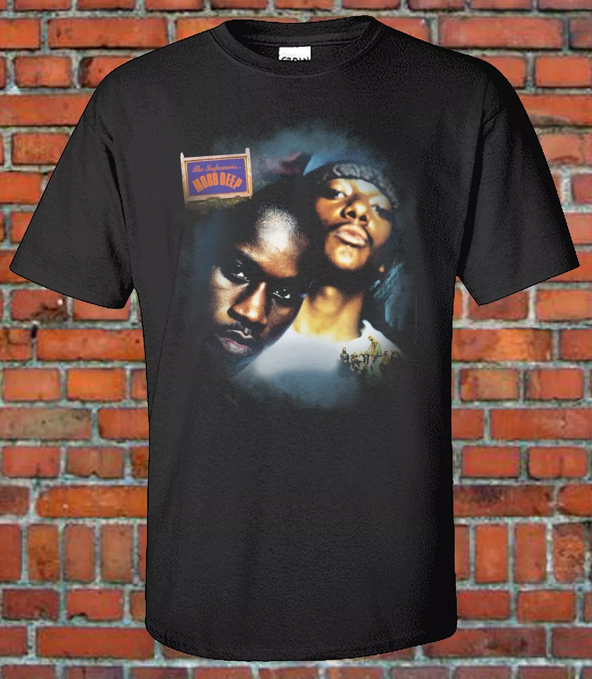Mobb Deep -The infamous Album Cover T-shirt Classic Hip-Hop Albums ...