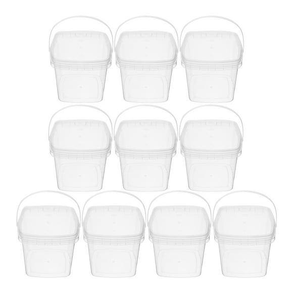Gallon Ice Cream Containers and Food Storage Buckets for Home Use