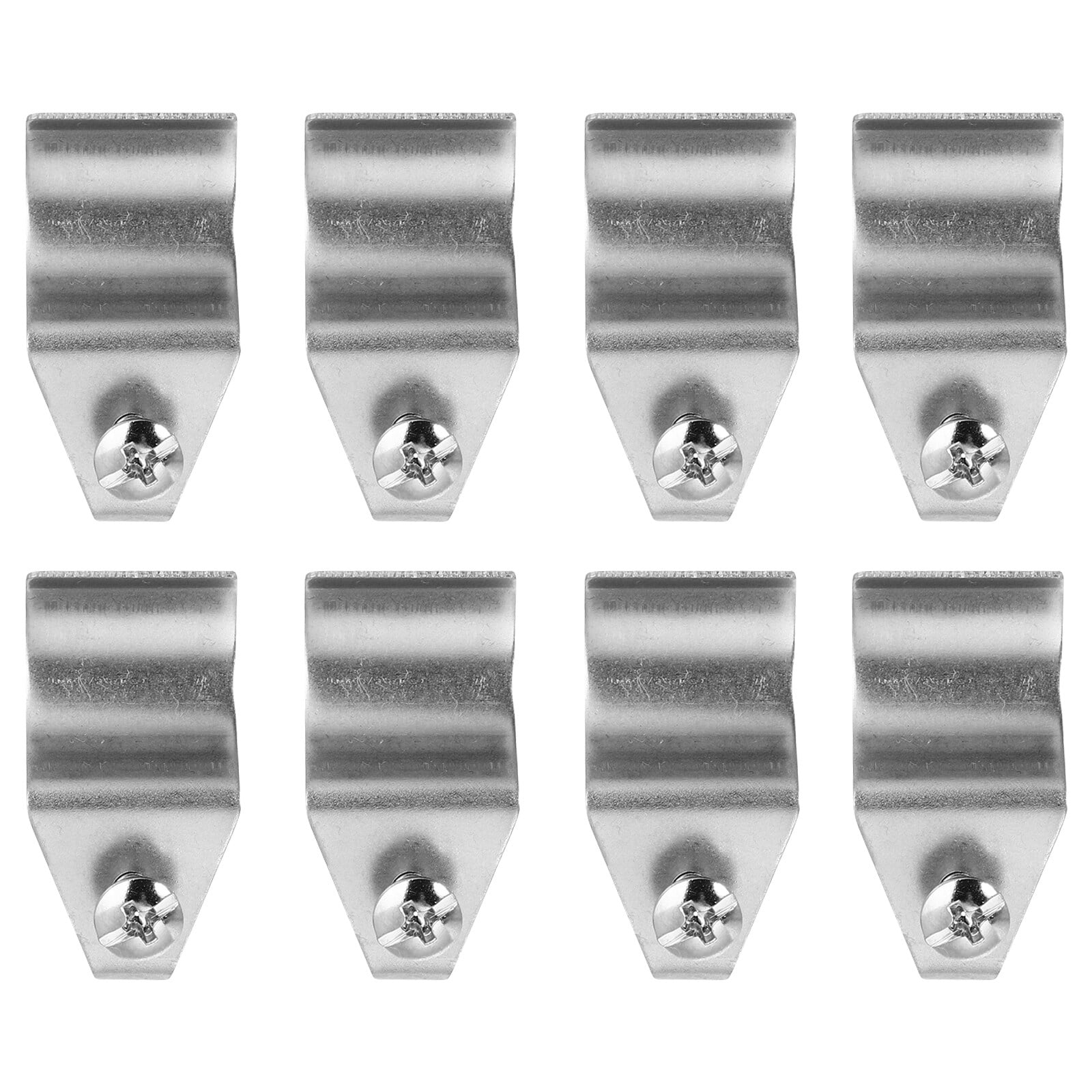 Mobestech 12 Pcs Siding Hanging Clip Hangers Outdoor Screws Camera ...