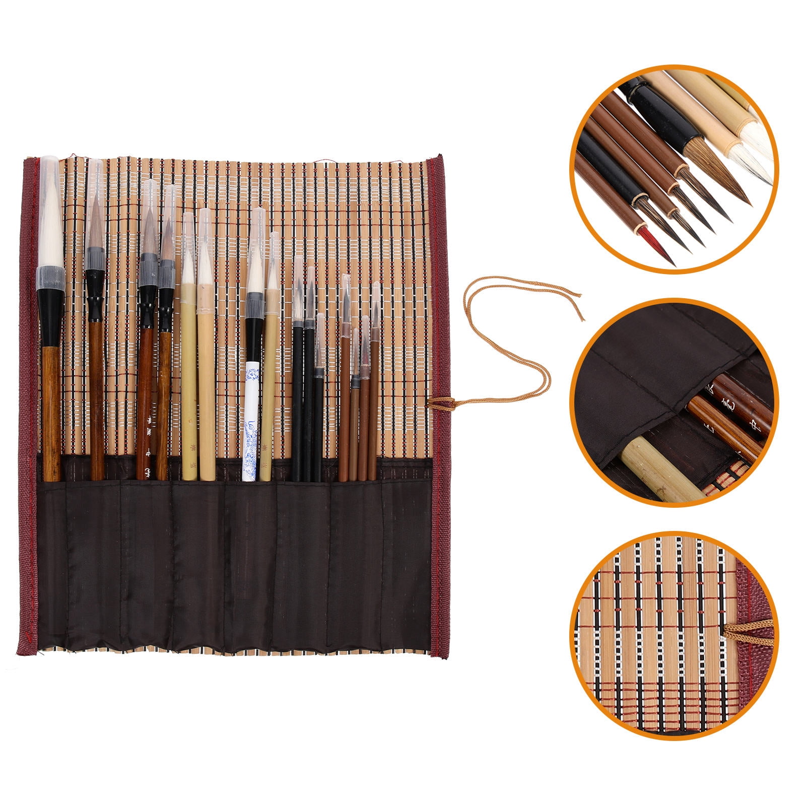 Mobestech Calligraphy Brush Artists 15Pcs 9.1In - Walmart.com