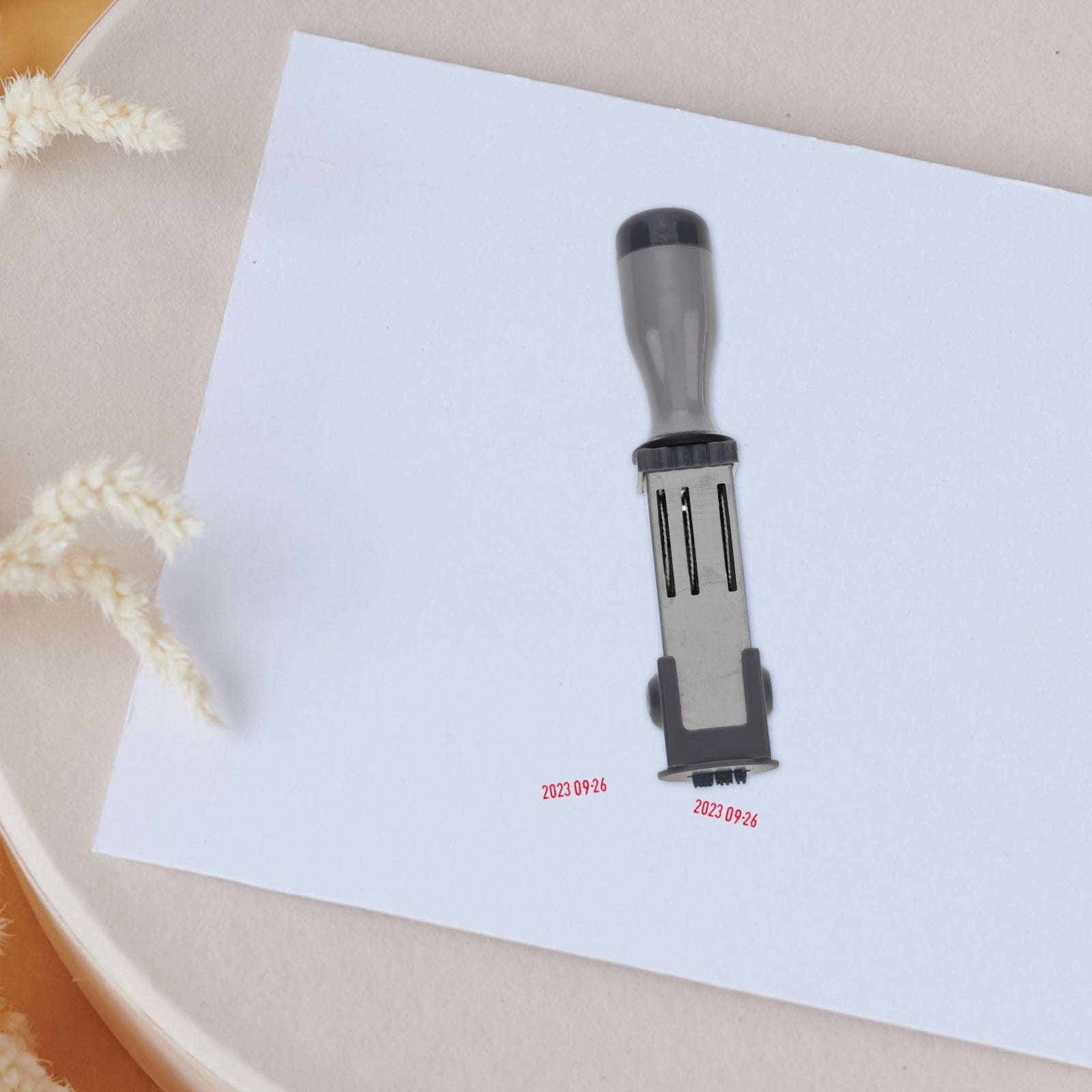 Mobestech Egg Date Stamper Date Rolling Stamp PP 1Set - Walmart.com
