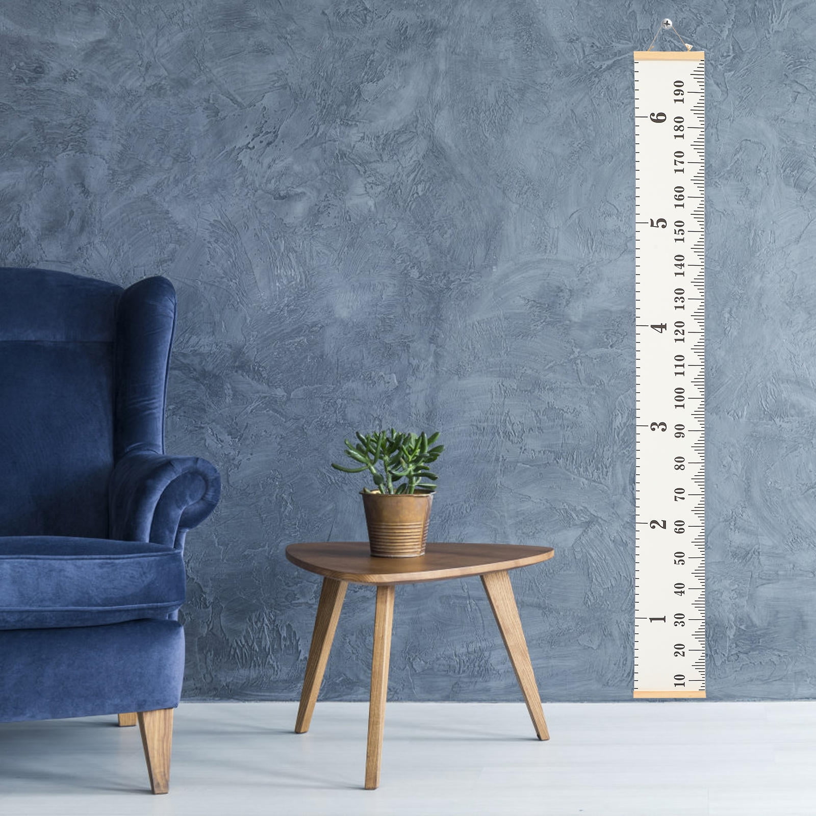Mobestech Wall Mounted Height Measuring Tool Growth Height Chart Wood ...