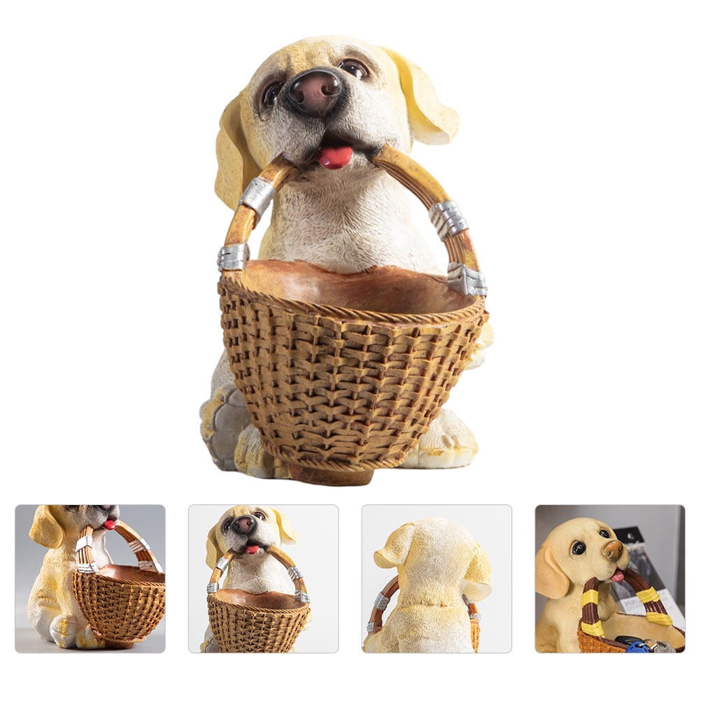 Mobestech 1Set Resin Desktop Dog Ornament 19X12CM Assorted Colors Ideal ...