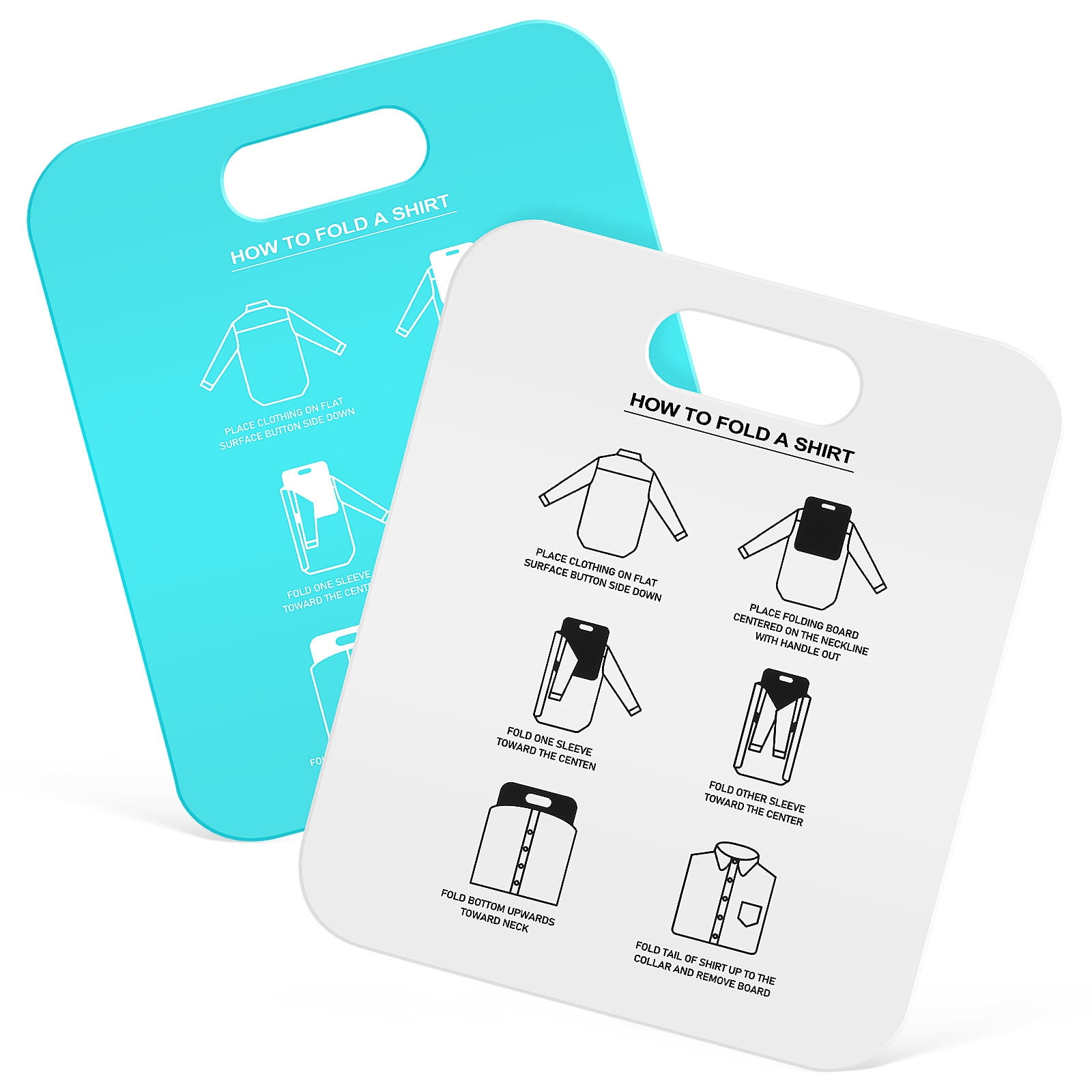Mobestech 2Pcs Folding Shirts Board for Adults with Home and Travel Use ...