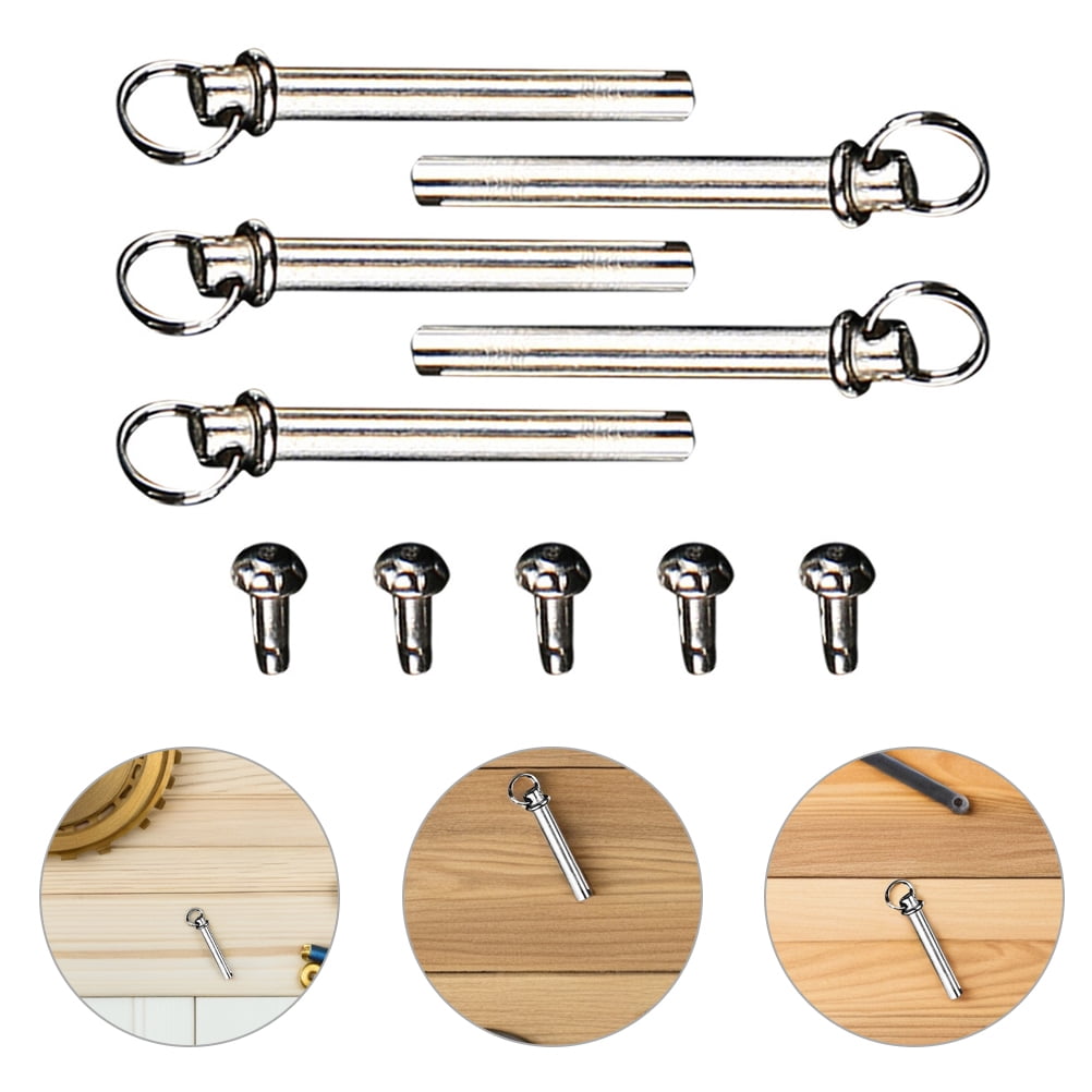 Mobestech 5Sets Easy Install Folding Fan Shaft Rivets and Nuts Hand Fan ...