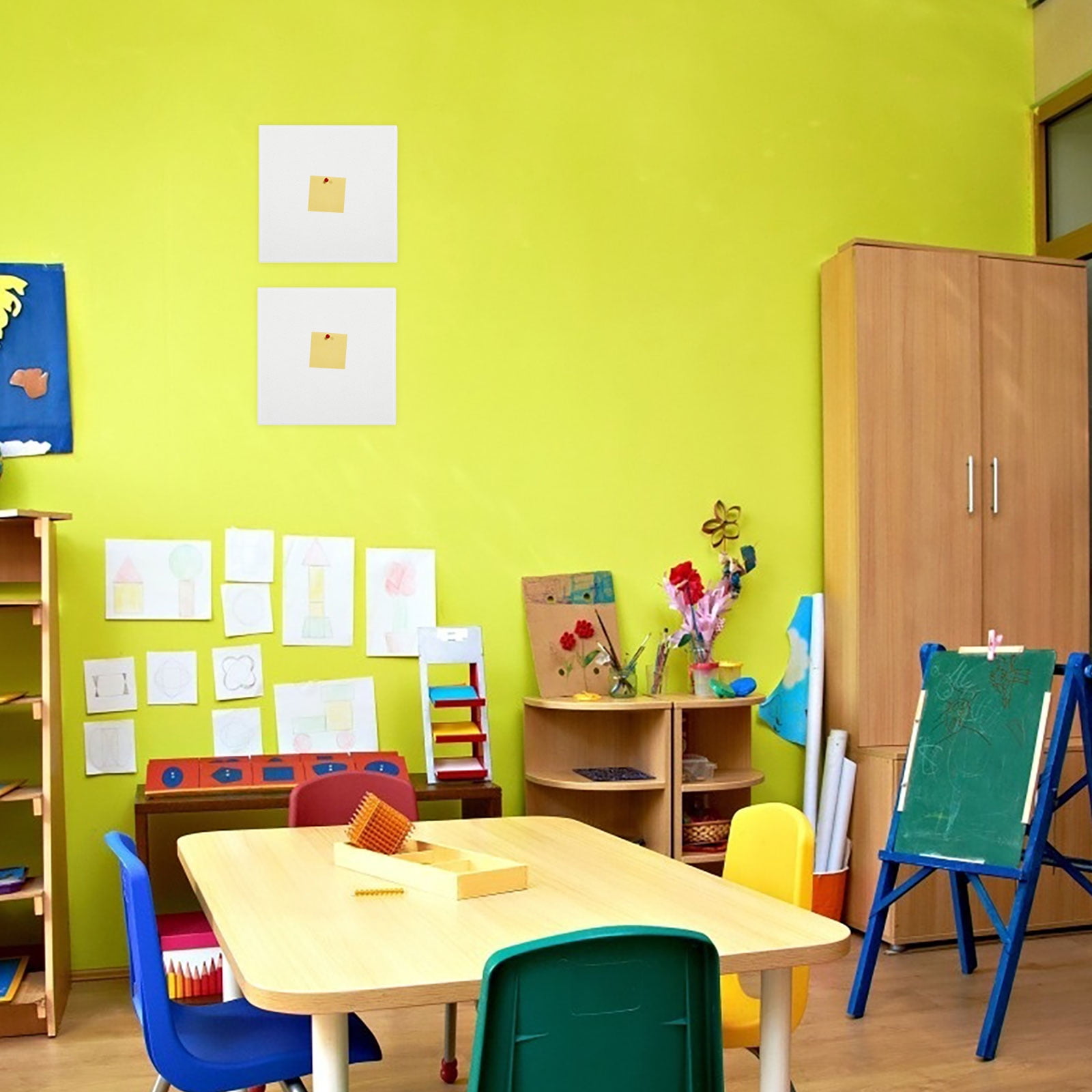 Mobestech 6Pcs Record Bulletin Board White Felt For Home Office And Recording Studios - Walmart.com