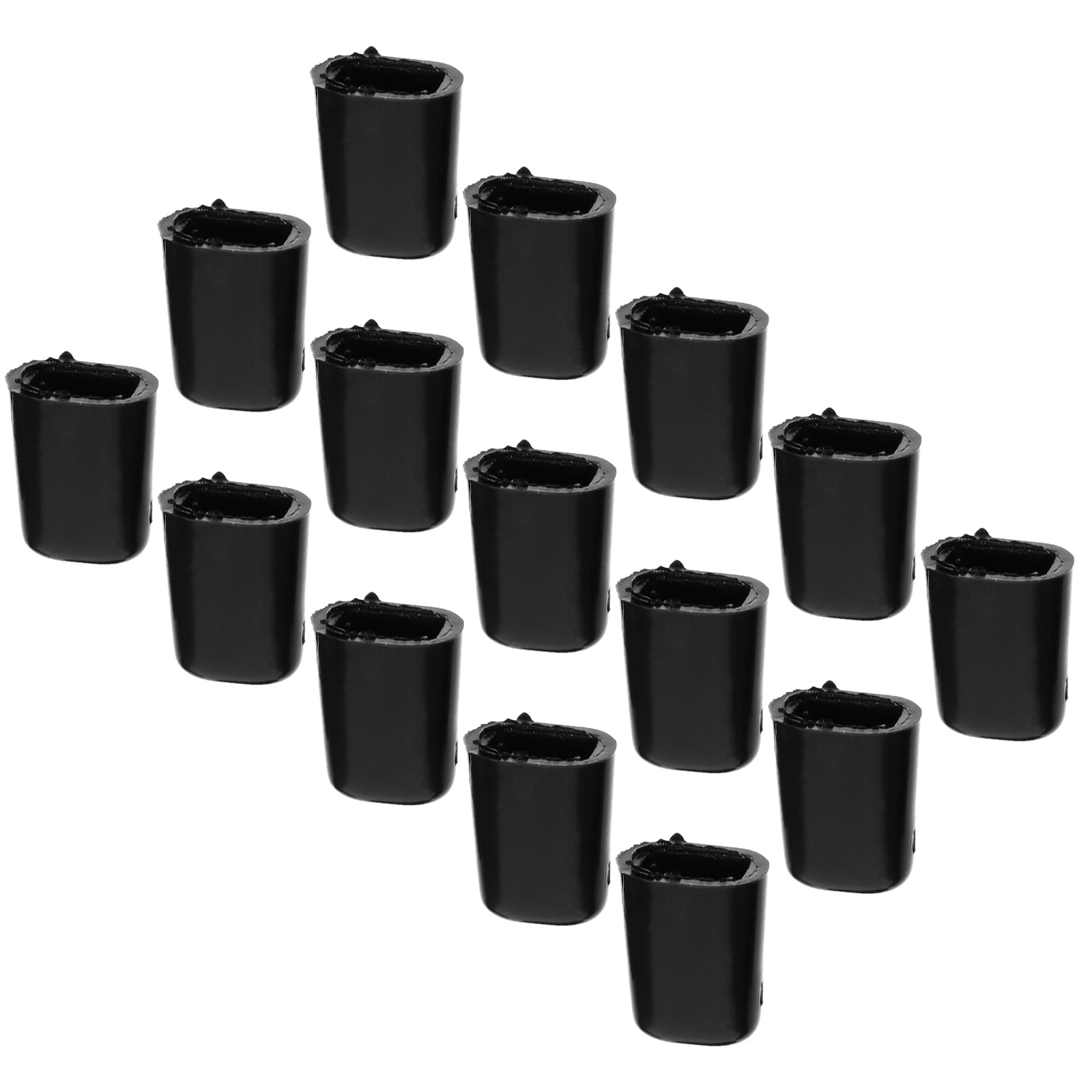 Mobestech Kitchen Sink Rack Feet Replacement 30Pcs Black PVC Nonslip ...