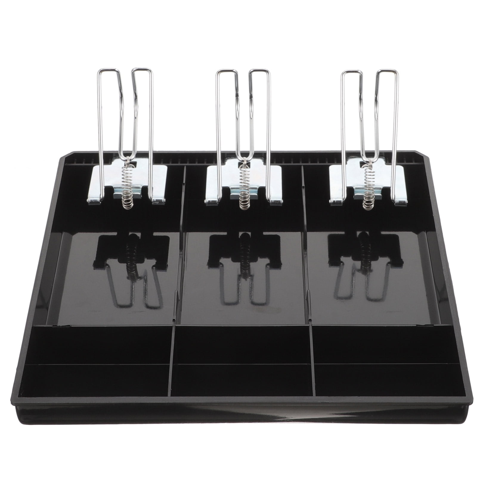 Mobestech Cash Register Drawer Black Multi Compartment Cash Tray for ...