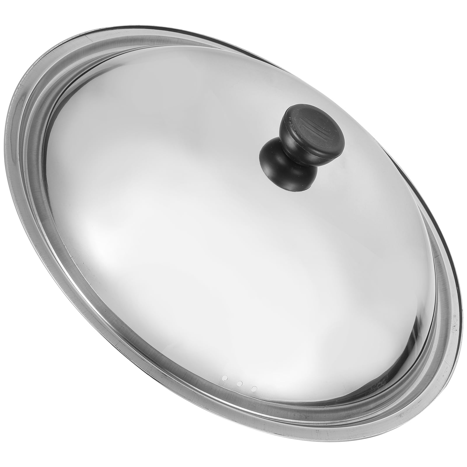 Mobestech Stainless Steel Wok Lid for Pots and Pans 13.4 Inch ...