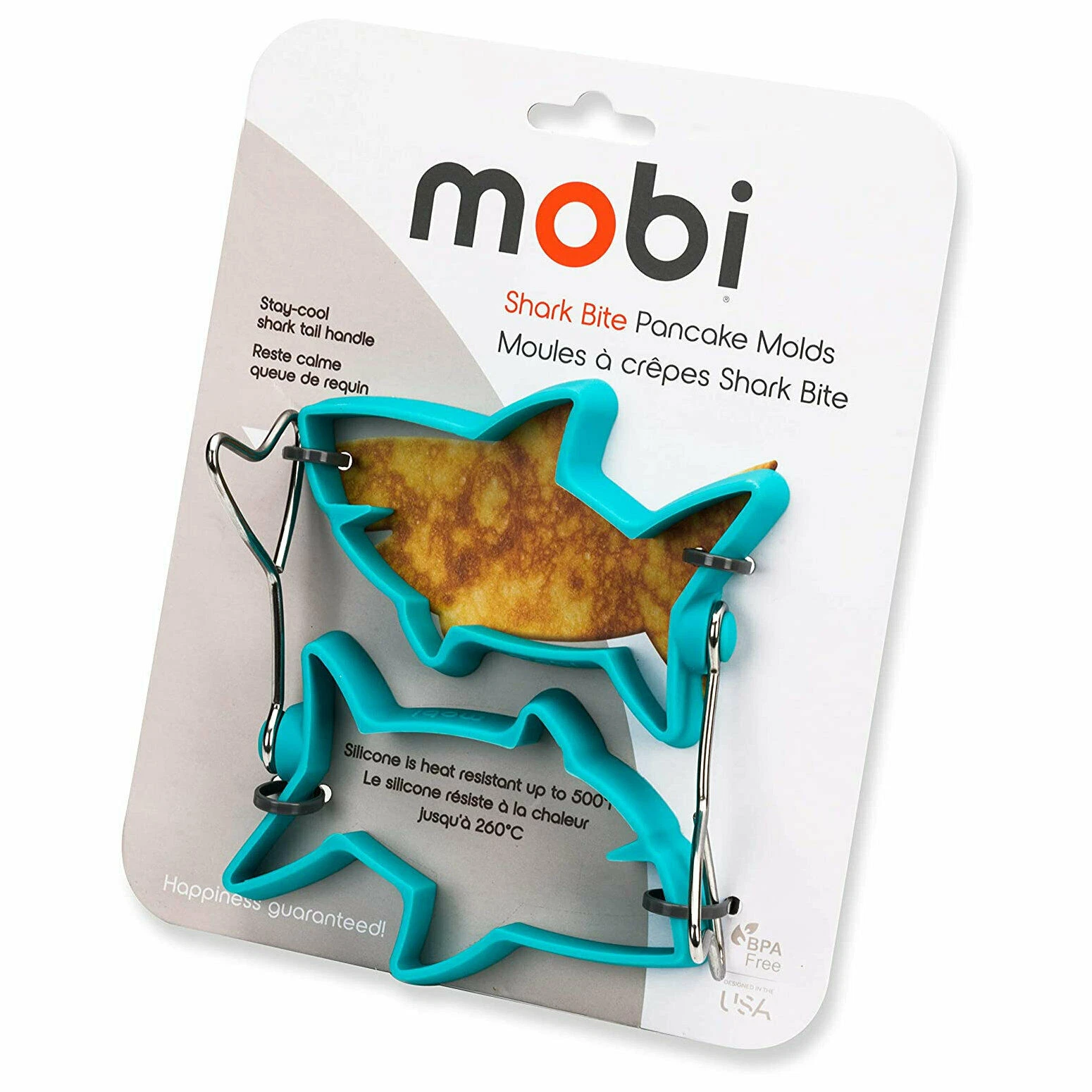 Mobi Silicone "The Original" Shark Bites Pancake & Egg Ring / Mold ...