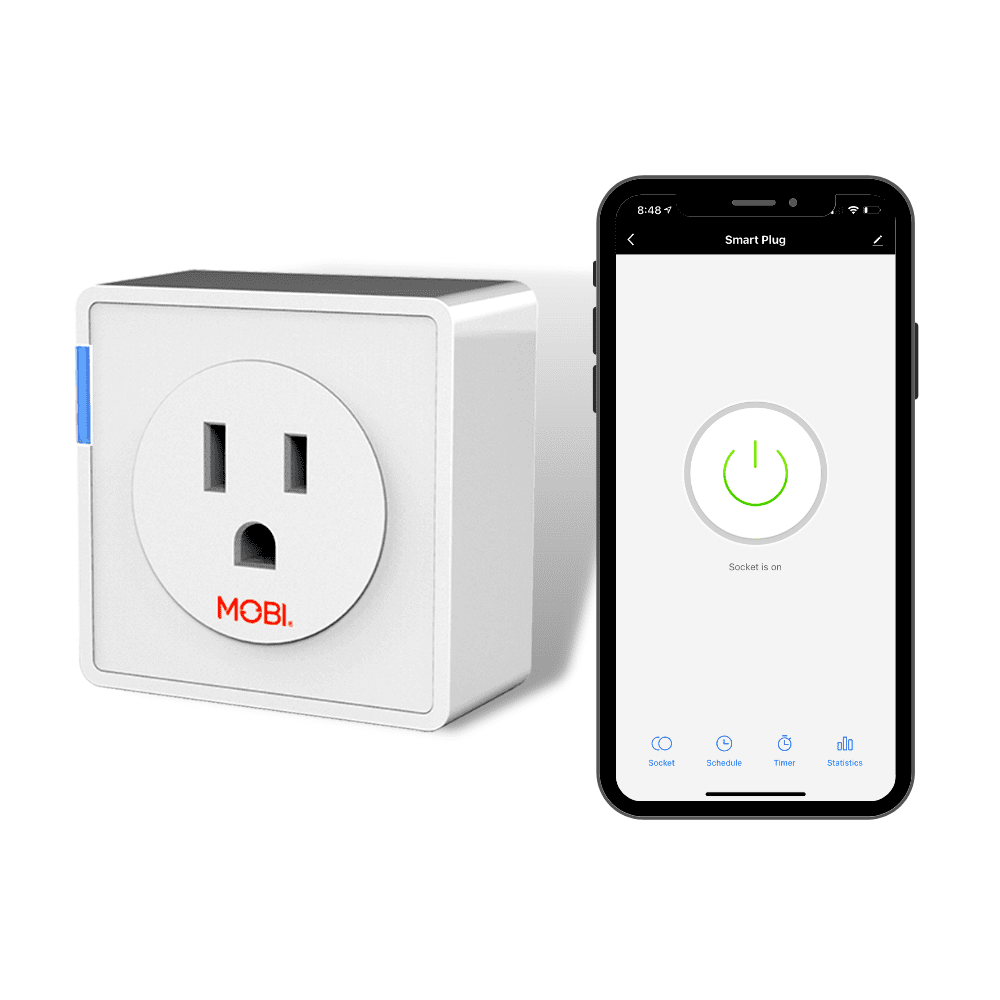 Mobi Smart Plug, Smart Devices That Work with Alexa,Mini WiFi Smart ...