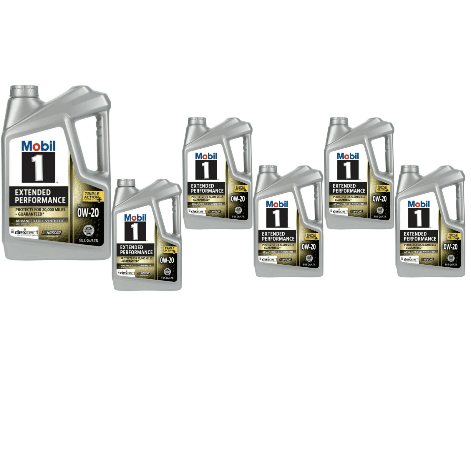 Mobil 1 120903 Extended Performance Full Synthetic Motor Oil 0W-20 ...