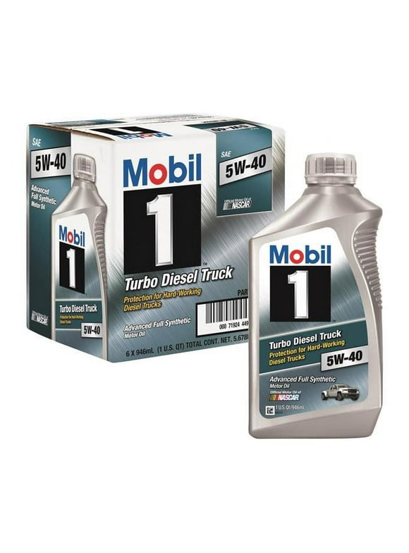 15w40 Mobil Delvac Oil in Mobil 1 Oil - Walmart.com