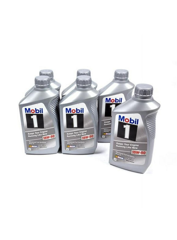 Mobil 1 15W-50 Oil in Mobil 1 Oil - Walmart.com