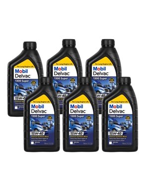 15w40 Mobil Delvac Oil in Mobil 1 Oil - Walmart.com