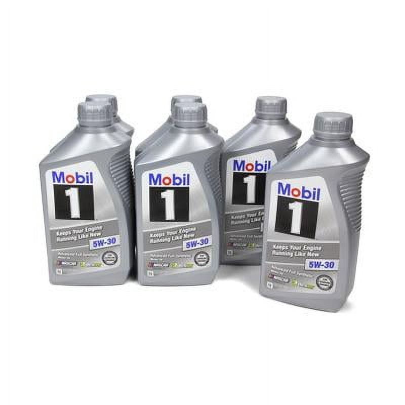 Mobil 1 124315, 5W30 Synthetic Oil Case 6 X 1 Quart Dexos Performance ...