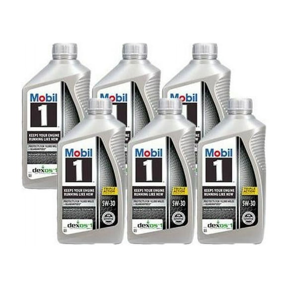 Mobil 1 5W-30 Synthetic Oil in Mobil 1 Oil - Walmart.com