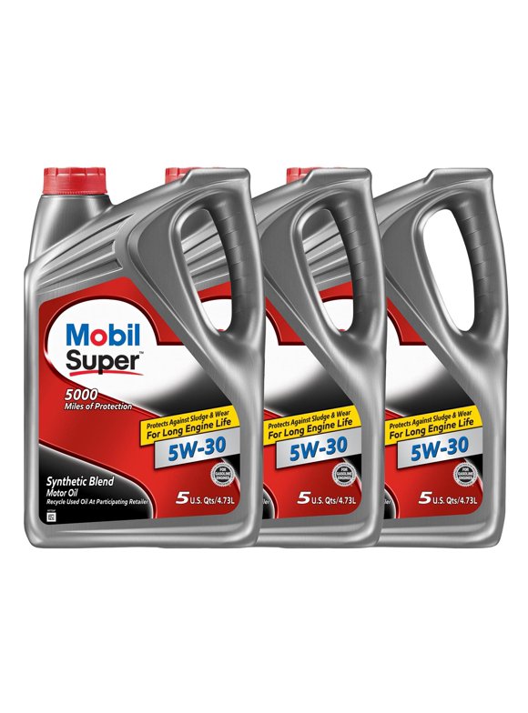Mobil 1 5W-30 Oil in Mobil 1 Oil - Walmart.com