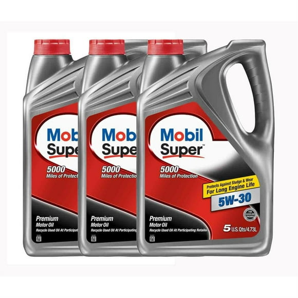 Mobil 1 5W-30 Synthetic Oil in Mobil 1 Oil - Walmart.com