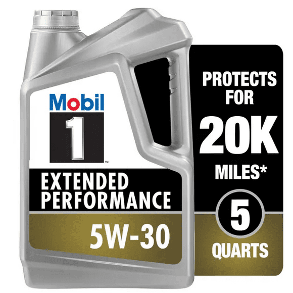 Mobil 1 5W-30 Full Synthetic Oil in Mobil 1 Oil - Walmart.com