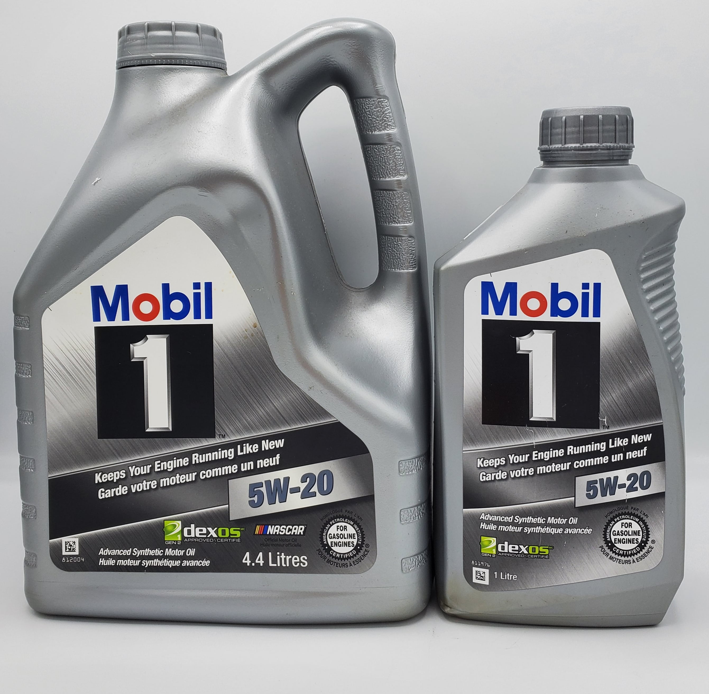 Mobil 1 5W-20 Advanced Full Synthetic Oil Bundle (1 Gallon + 1 Quart ...