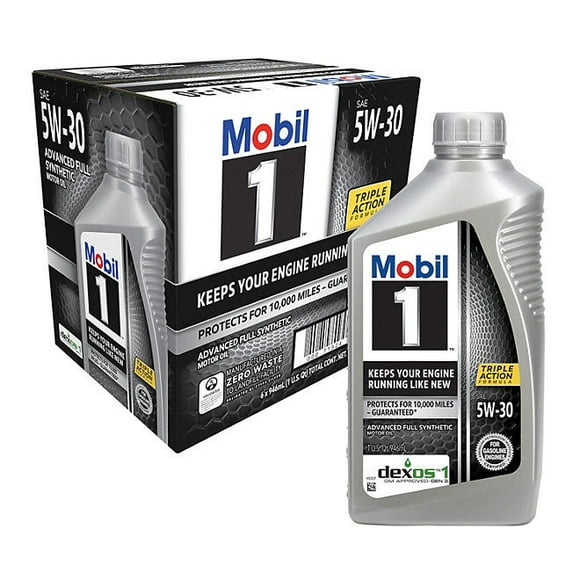 Mobil 1 5W-30 Oil in Mobil 1 Oil - Walmart.com