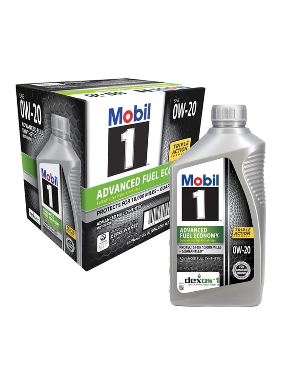 Mobil 1 0W-20 Oil in Mobil 1 Oil - Walmart.com