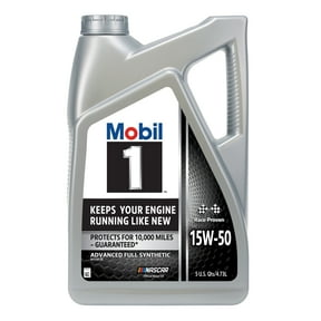 Mobil 1 Supercar Full Synthetic Motor Oil for Cars, 5W-50, Dexos R ...