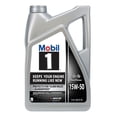 Mobil 1, Full Synthetic Motor Oil, 15W-50, 5 Quart - Walmart.com