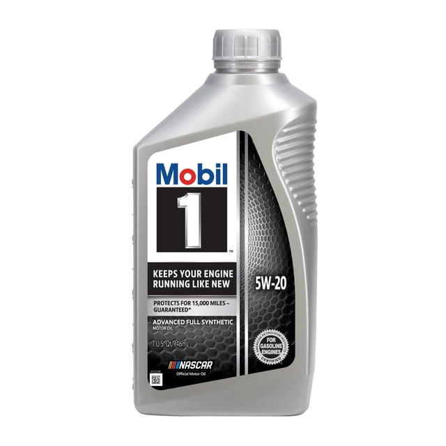 Mobil 1 5W-20 Quart - Heavy vehicle oil for transportation - Walmart ...