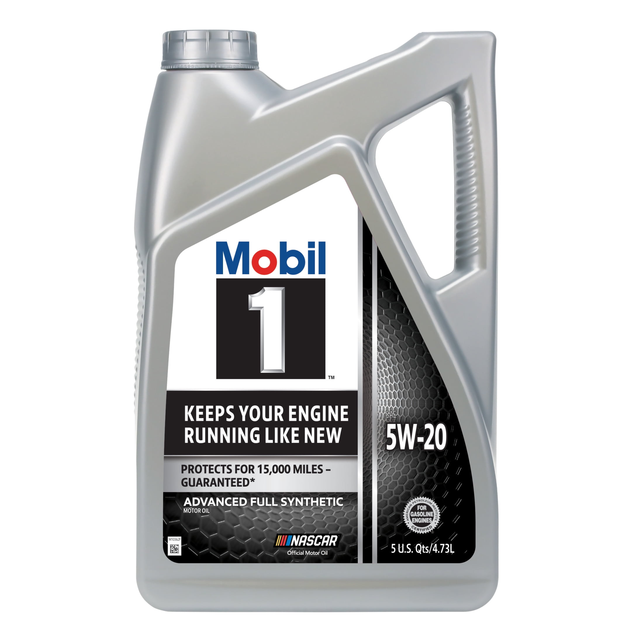 Mobil 1 Advanced Full Synthetic 5W-20 Motor Oil, 5 Quart, Triple Action ...