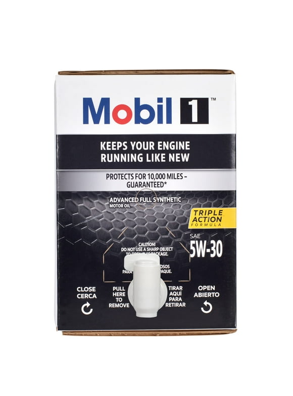 Mobil 1 5W-30 Full Synthetic Oil in Mobil 1 Oil - Walmart.com