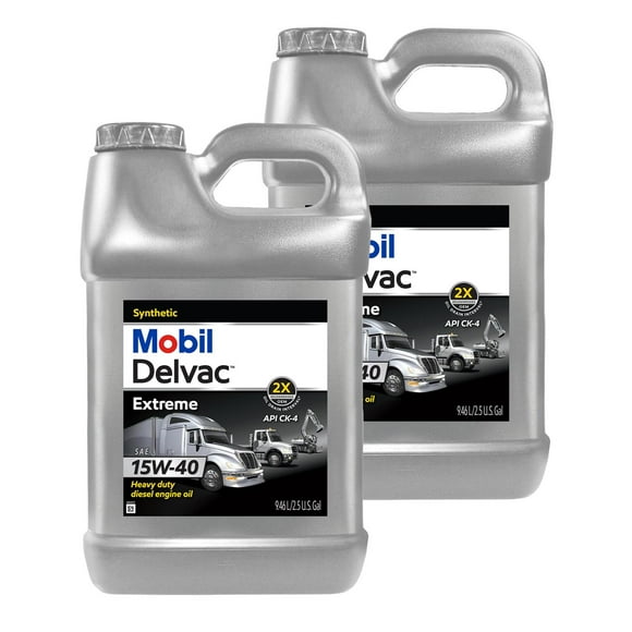 15w40 Mobil Delvac Oil in Mobil 1 Oil - Walmart.com