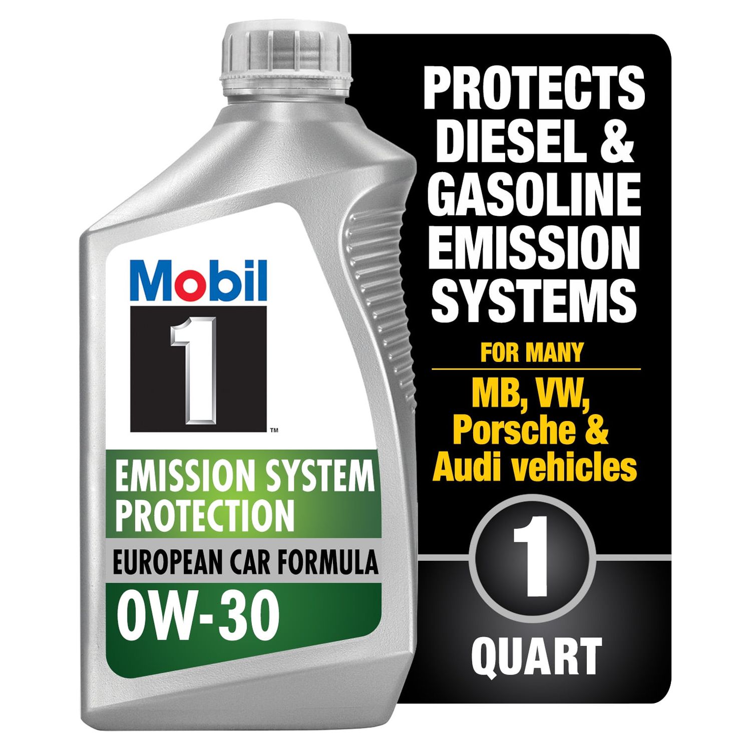 Mobil 1 ESP X2 Full Synthetic Motor Oil 0W-20 (12 Quarts) - Walmart.com