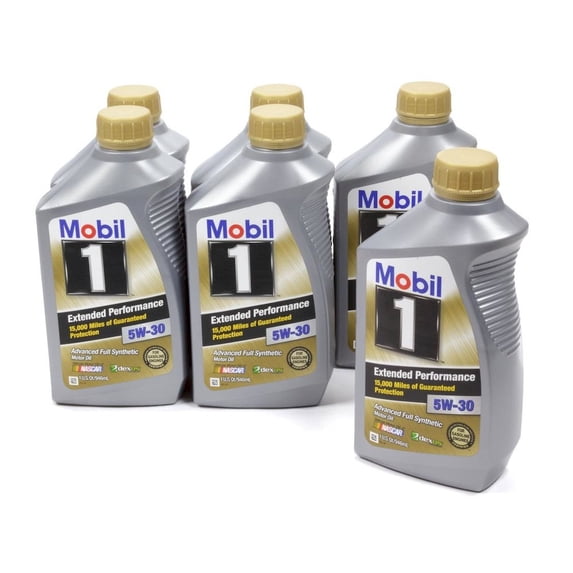 Mobil 1, 5w30 EP Oil Case, 6x1 Qt Dexos Synthetic Motor Oil - Walmart.com