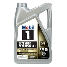 Mobil 1 Extended Performance 0W-20 Full Synthetic Motor Oil, 5 Qt, 3 ...