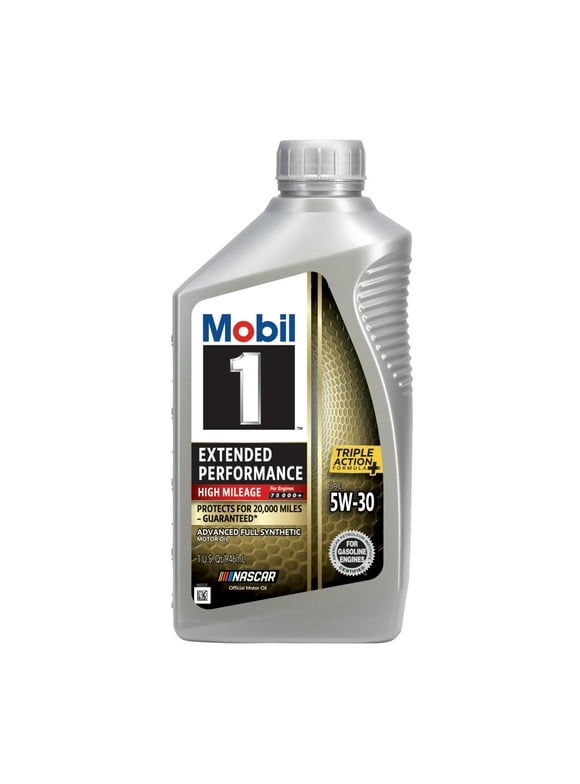 Mobil 1 5W-30 Full Synthetic Oil in Mobil 1 Oil - Walmart.com