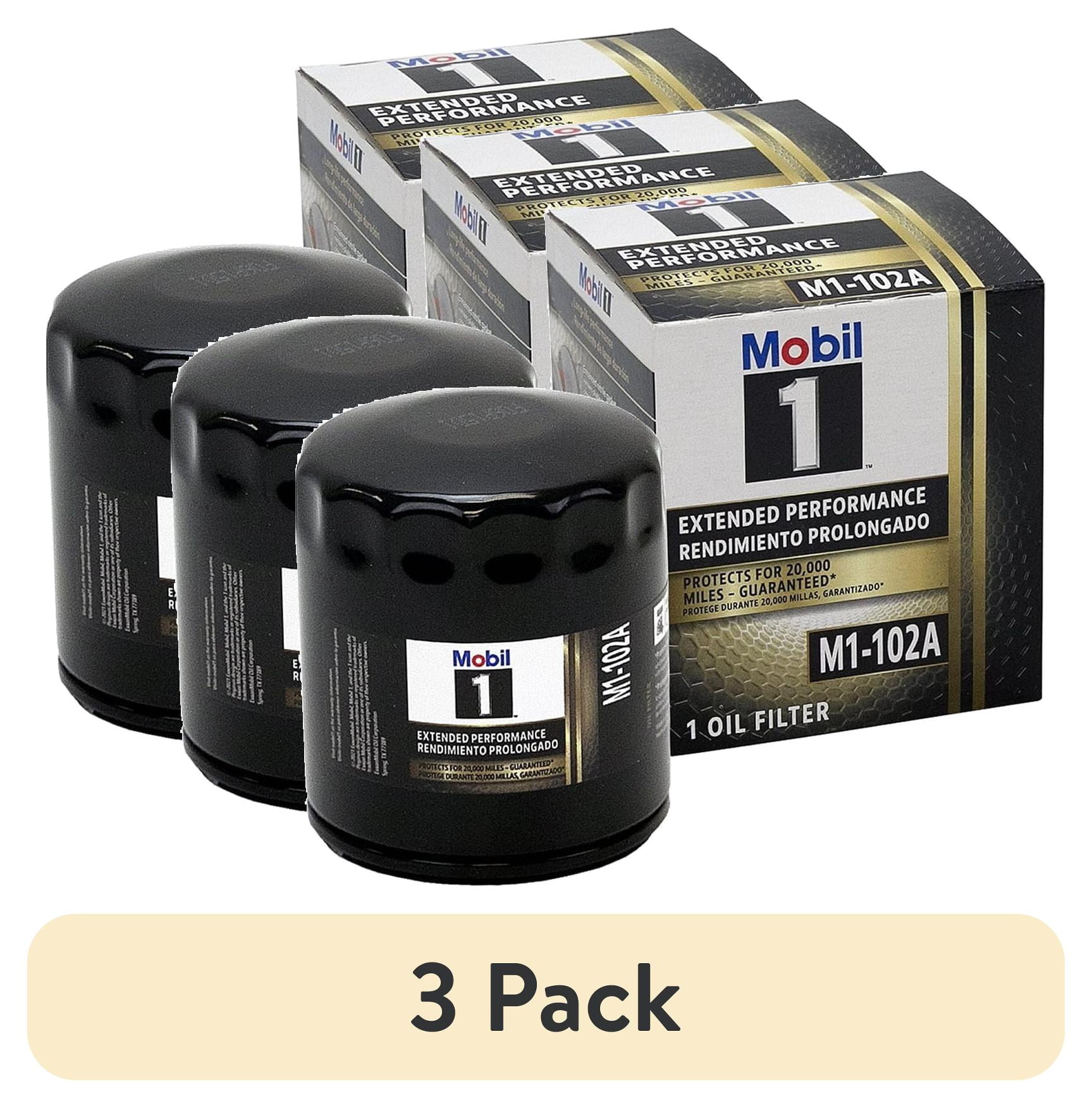 (3 pack) Mobil 1 Extended Performance M1-102A Oil Filter - Walmart.com