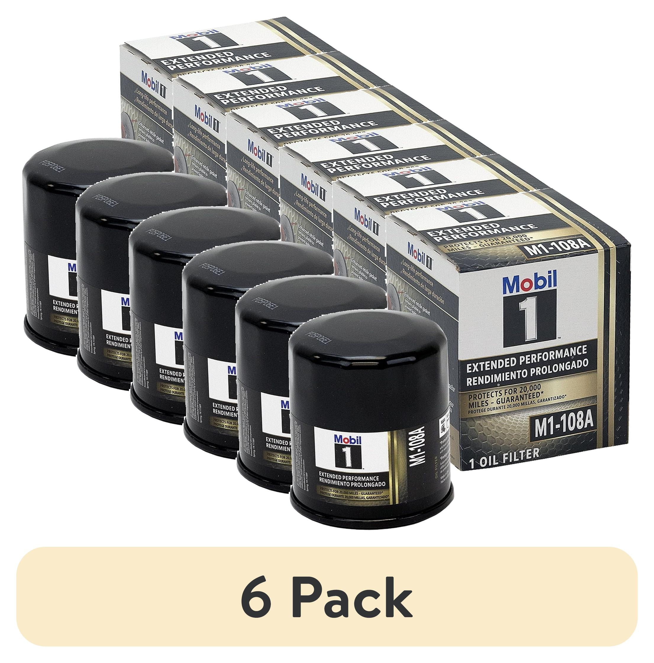 (6 pack) Mobil 1 Extended Performance M1-108A Oil Filter - Walmart.com