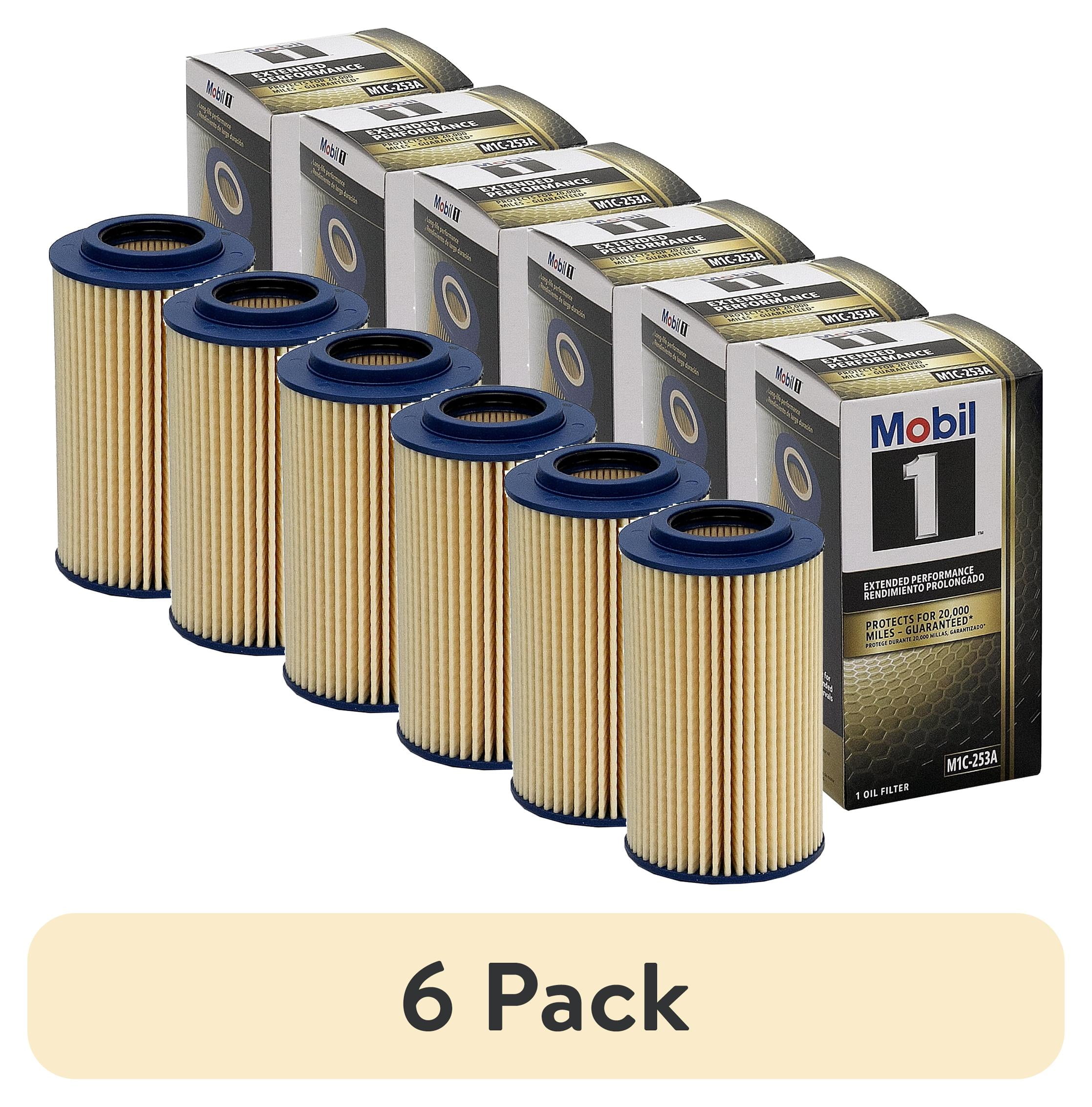 (6 pack) Mobil 1 Extended Performance M1C-253A Oil Filter - Walmart.com