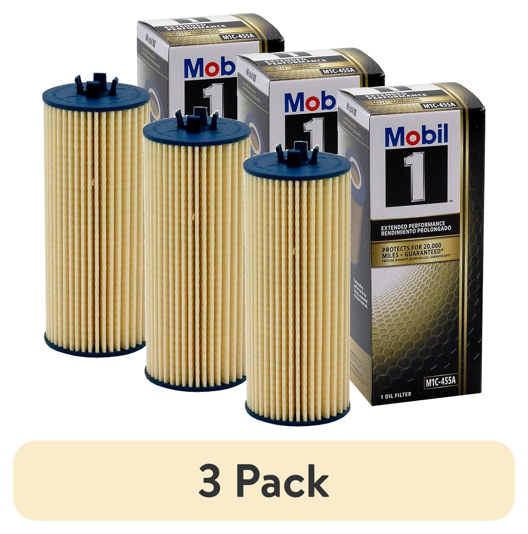 (3 pack) Mobil 1 Extended Performance M1C-455A Oil Filter - Walmart.com