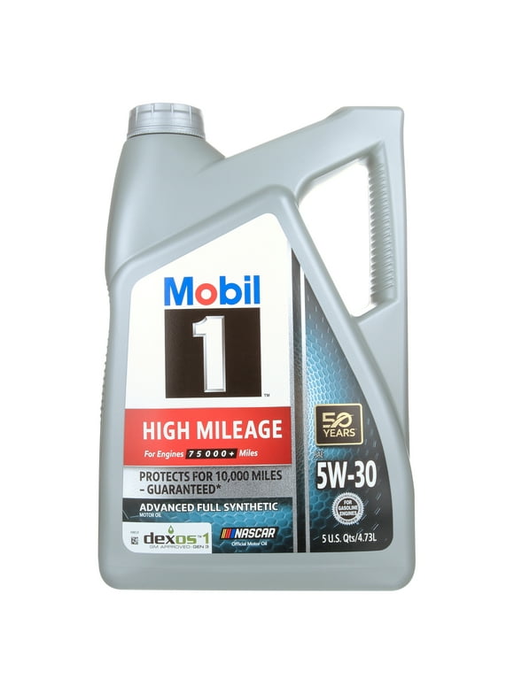 Mobil 1 5W-30 Full Synthetic Oil in Mobil 1 Oil - Walmart.com