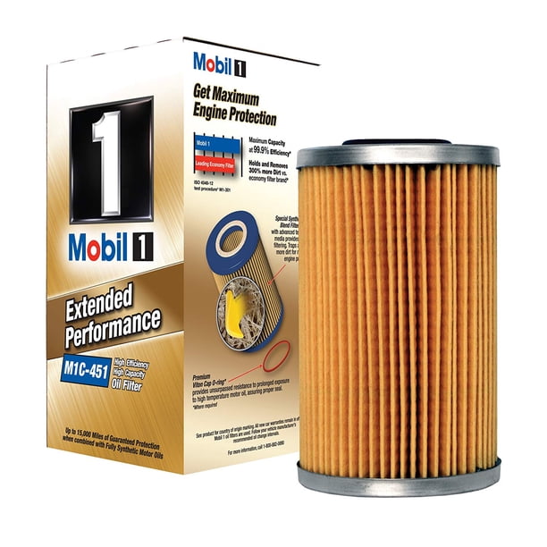 Mobil 1 M1C-451A Extended Performance Oil Filter Fits select: 2009-2014 ...