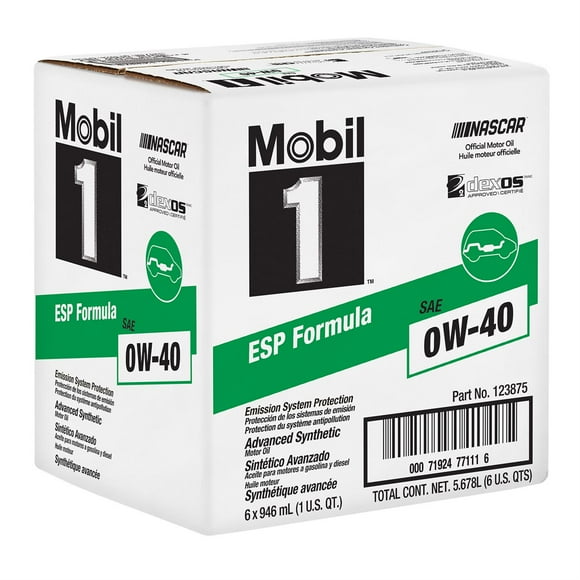 0W-40 Synthetic Oil in Synthetic Oil - Walmart.com