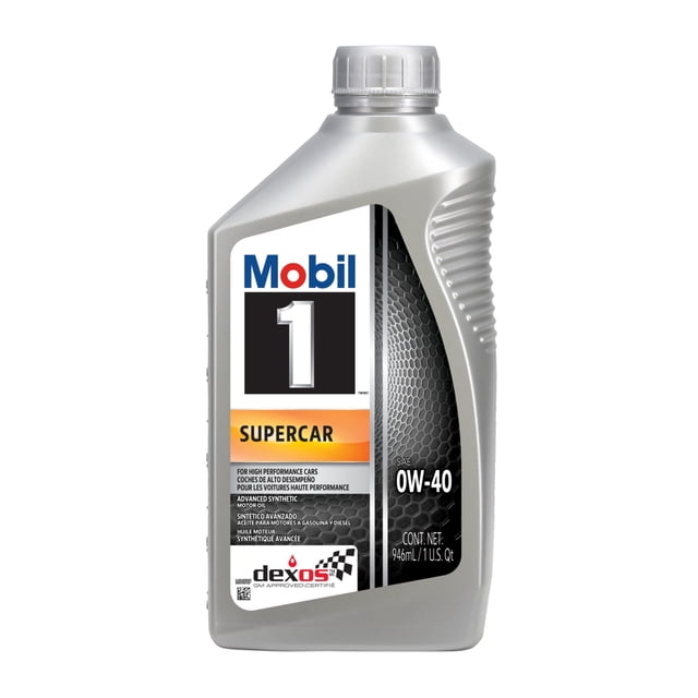 Mobil 1 0W-40 Quart - Lubricants for construction - Walmart Business ...