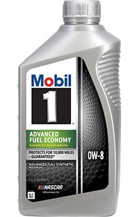 Mobil 1 Synthetic Motor Oil 0W-8 JASO GLV-1- 6 Quarts (1 Case ...