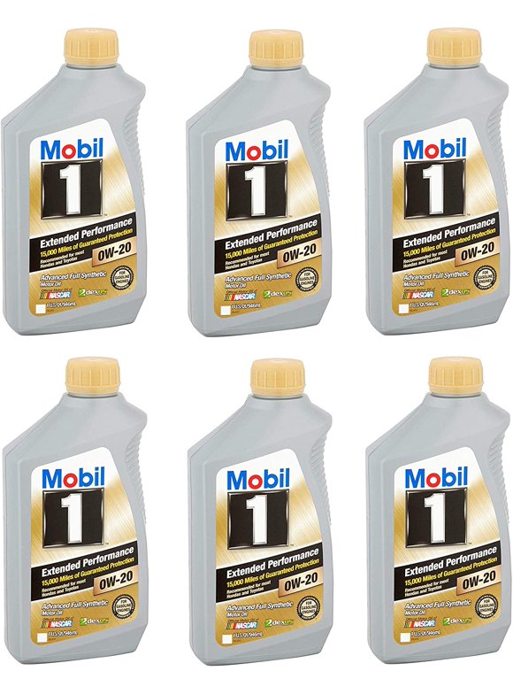 Mobil 1 0W-20 Oil in Mobil 1 Oil - Walmart.com