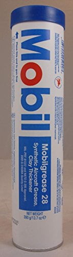 Mobil 28 Aviation Grease - Synthetic - 13.7 oz Cartridge. (2 Each ...
